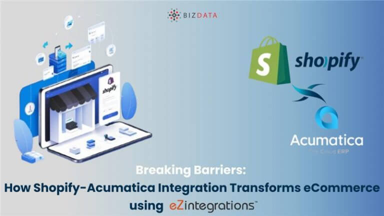 Breaking Barriers: Transforming eCommerce with Shopify-Acumatica Integration via eZintegrations ...