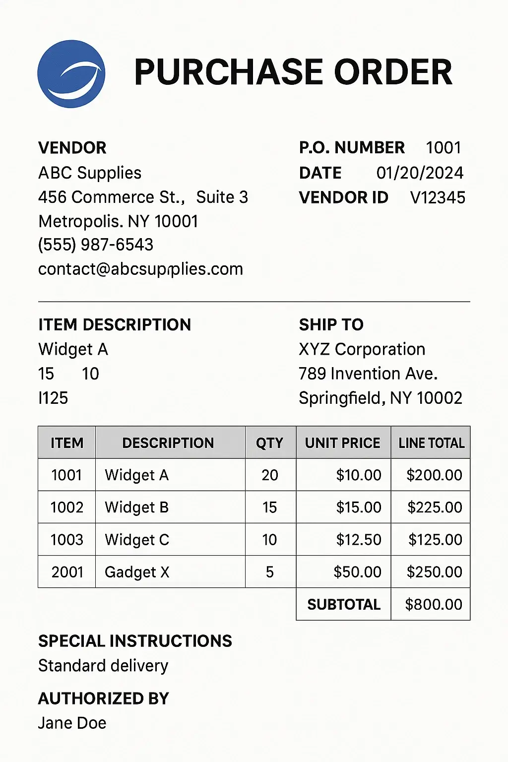 AI Document Understanding Integration Solution eZintegrations™ - AI ...